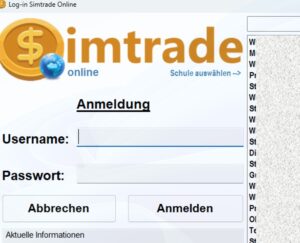 Simtrade Online - Hans Böckler Schule Fürth - Realschule und Wirtschaftschule